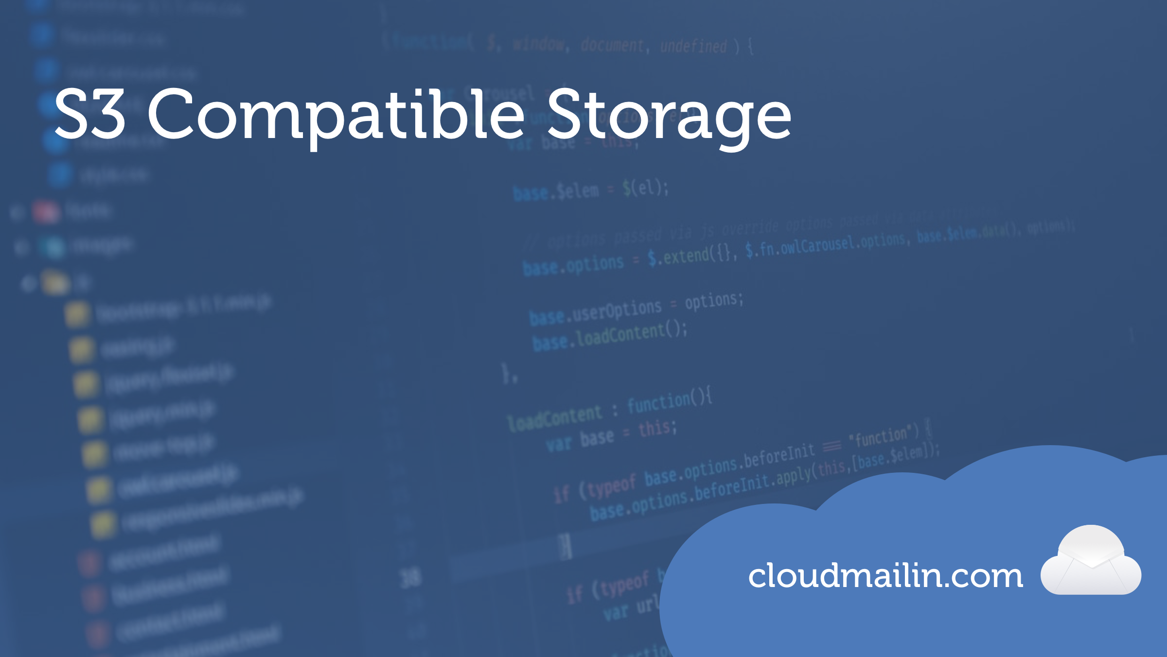 Receiving email attachments in S3 compatible storage - Cloudmailin